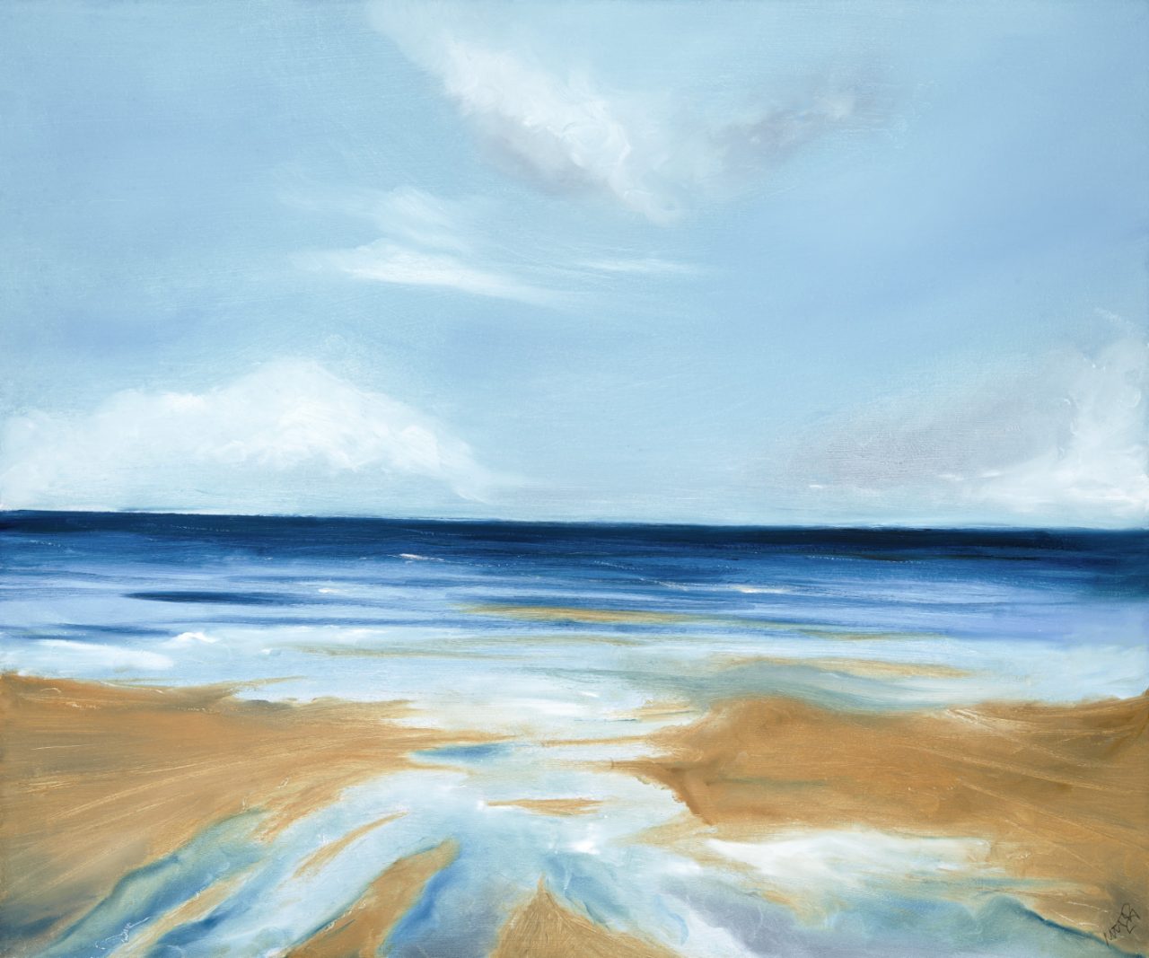 Low Tide - Art by Maureen Gillespie