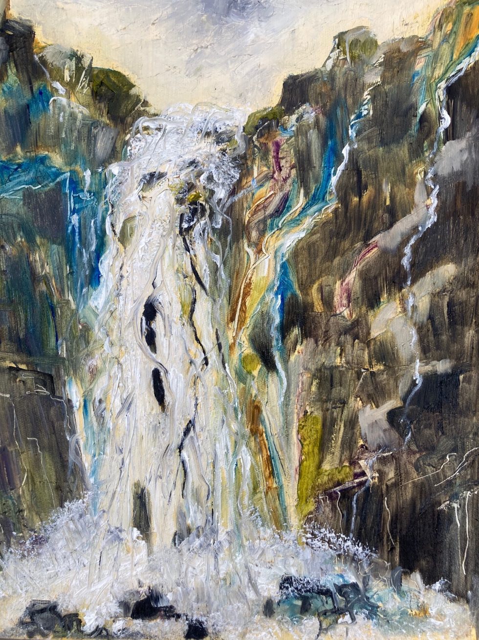 Waterfall - Art by Maureen Gillespie